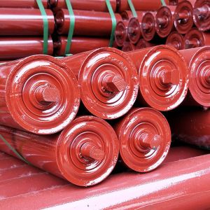 Quality Mines PVC PVG Tandem Conveyor Carrier Roller for sale