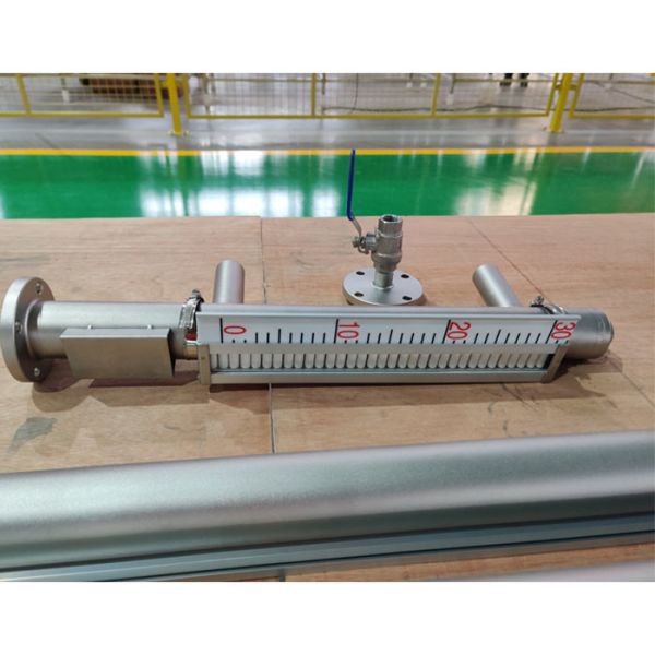 Quality 120mm Tank Magnetic Level Gauge With Magnetic Float Level Sensor Switch for sale