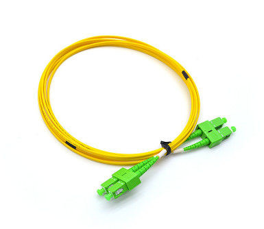 Quality LSZH Sc To Sc Fiber Patch Cable G657A2 G652D OS1 OM1 OM2 OM3 OM4 Fiber Type for sale