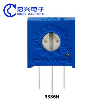 Quality 3386 Series Single Turn Potentiometer 10k Ohms Withstand Voltage 500V for sale