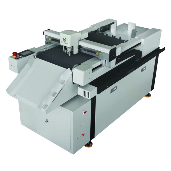 Quality Platen Conveying Flatbed Digital Cutter Machine Auto Cut for sale