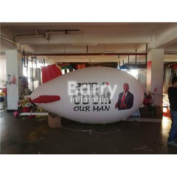 Large Advertising Airplane Balloon Inflatable Blimp With Custom Logo Printing