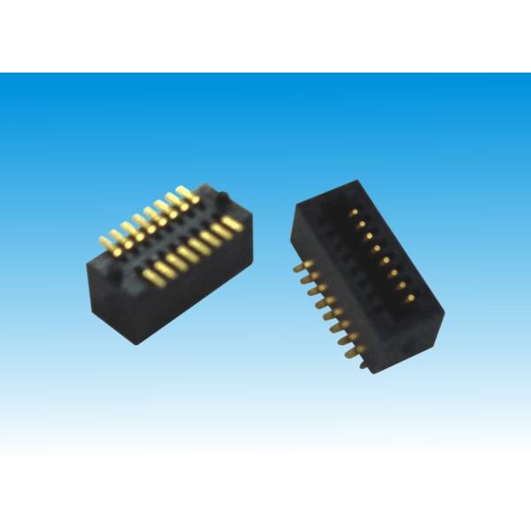 Quality Board To Board Female Header Connector 0.8mm SMT LCP Black White Color for sale