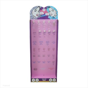 Quality custom cardboard counter top display boxes cardboard cosmetic product display for sale