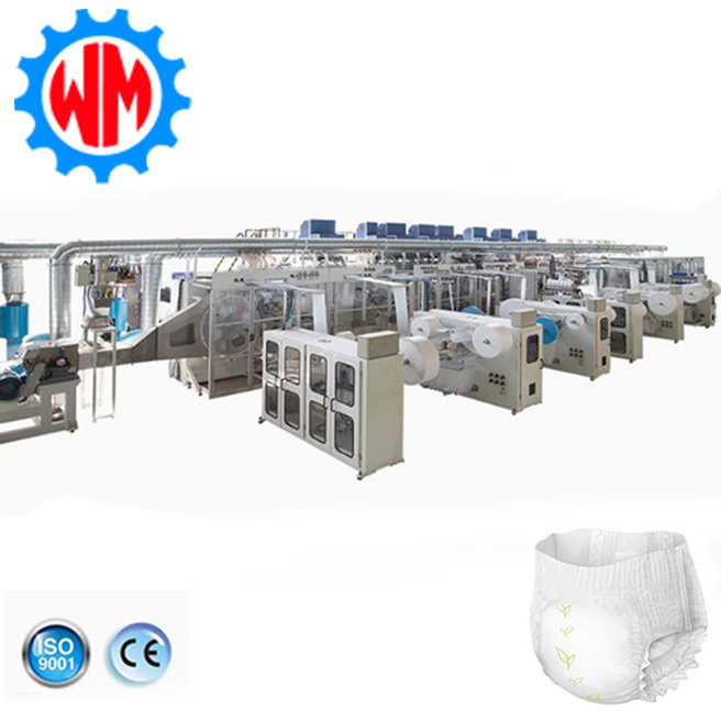 Quality Advanced Baby Training Panties Making Machine Full Servo Control with CE for sale