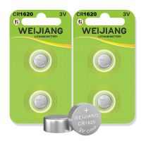 Quality 70mah Lithium Battery CR1620 3V Lithium Manganese Dioxide Button Batteries for sale
