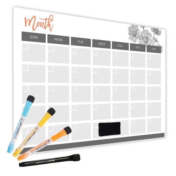 Quality Multipurpose Magnetic Refrigerator Frame To Do List Planner Dry Erase Weekly for sale