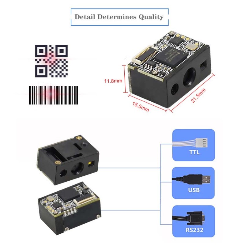 LV3085 2D Barcode Scanner Module