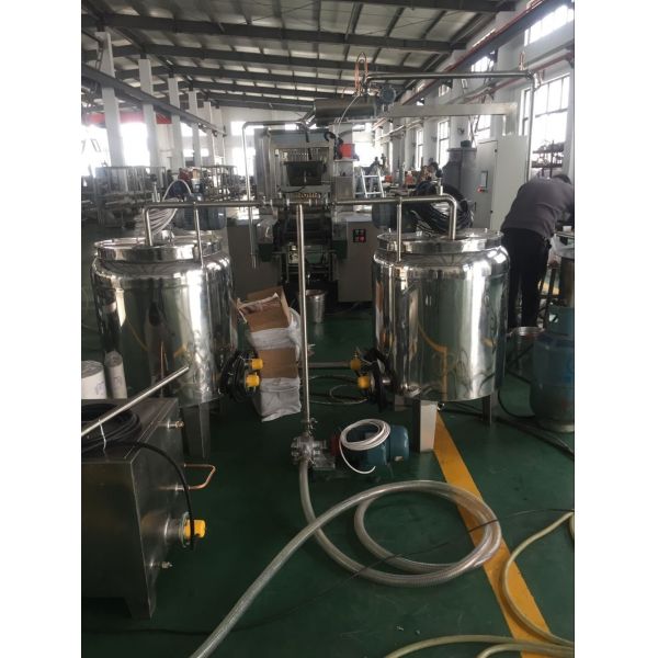 Quality Hard Candy Mould Depositing Machine Line Also Used As Jelly Candy And Lollipot for sale