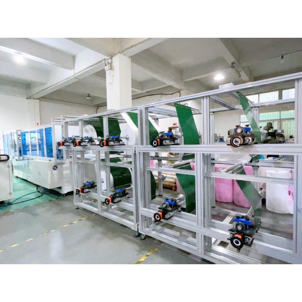 Quality 0.6Mpa Ultrasonic Pocket Air Filter Machine Specialized Automatic Medium for sale