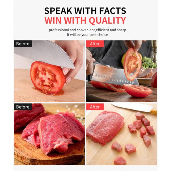 Quality Amazon professional high quality kitchen knife sharpener mini promotion knife for sale