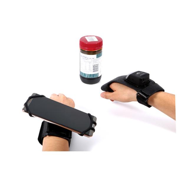 Quality 2D Bluetooth Finger Barcode Scanner Glove Mounted For Industrial / Shopping Mall for sale