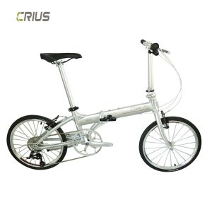 Quality 20 Inch Crius Folding Bike V Brake and 9 Speed The Perfect Combo for Outdoor for sale