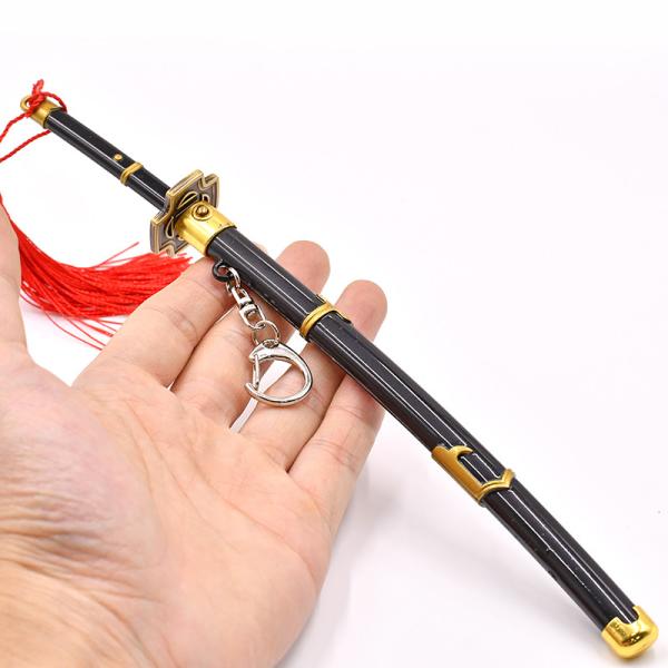 Quality Environmentally friendly Metal Custom Keychains Kanata Cosplay One Piece for sale