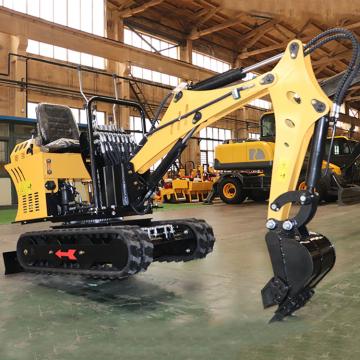 Quality Customized Yellow Mini Excavator Machine 800kg With Changchai Engine for sale