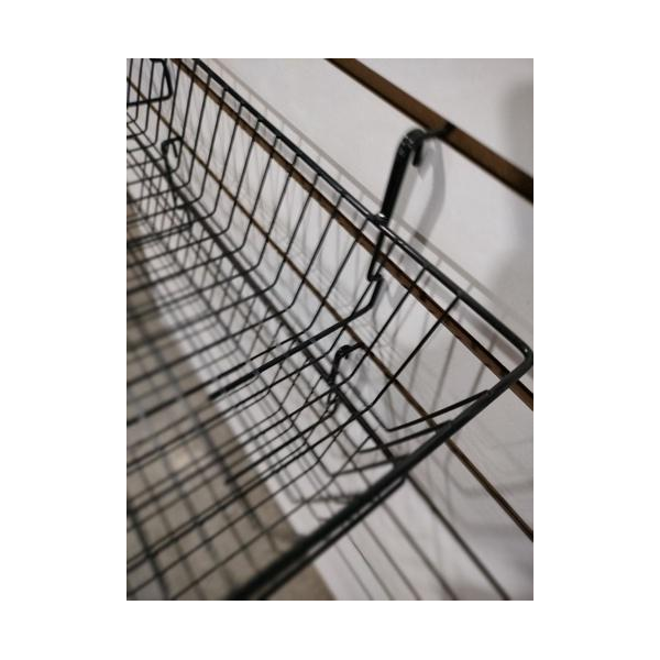 Quality 24X12X4 SHALLOW ALL PURPOSE BASEKT BLACK for sale