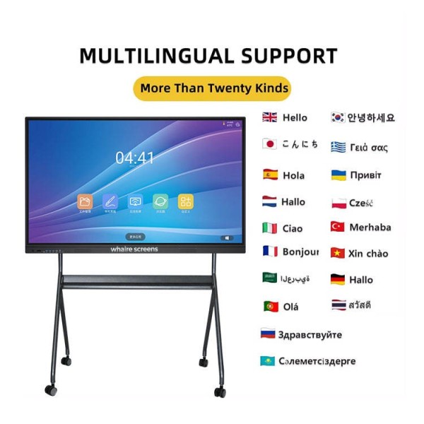Quality CH 2025 New Release Interactive Flat Panel 4K Touch Screen Smart Board for sale