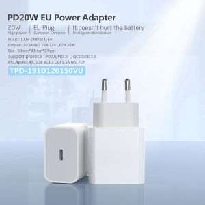 Quality 12V 1.67A USBC PD 3.0 Charger , CE Iphone 12 Wall Charger for sale