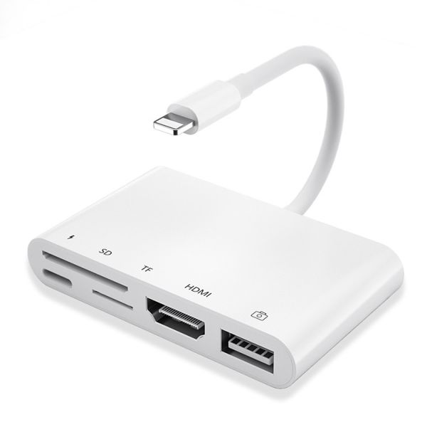 Quality 5 In 1 0.5M OEM USB OTG Cable Adapter Plug Playing for sale