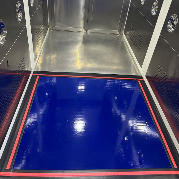 Quality 295x79cmx3mm Reusable Washing Silicone Cleanroom Sticky Mat for sale