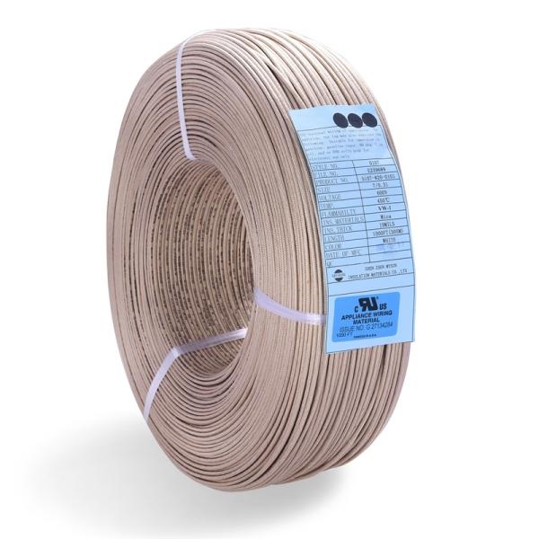 Quality UL5128 300V 450C VW-1 Fiberglass Braided Mica Special Wires And Cables For Home Appliance Heater Industrial Power Lighting for sale