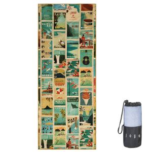 Quality Reinforced Stitching Printed Beach Towel With High Absorbency for sale
