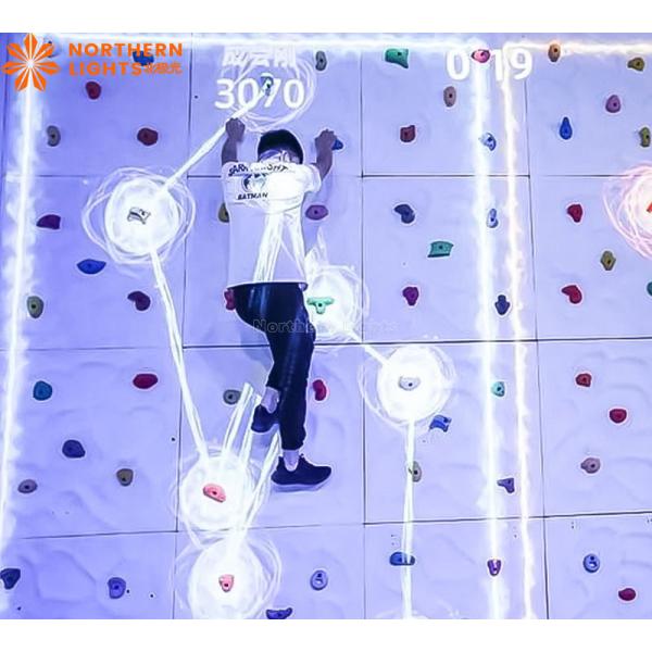 Quality Activate Climb Game Interactive Projection Active Rock Climbing Wall for sale