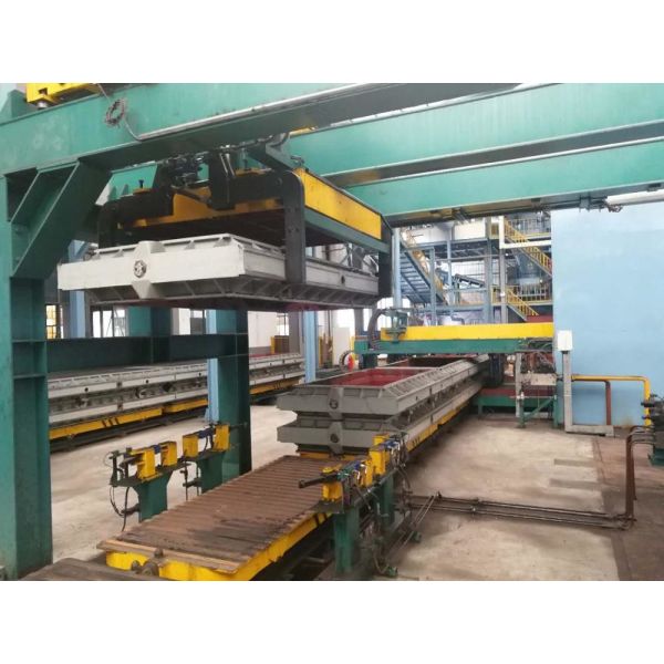 Quality Stable Static Pressure Automatic Moulding Line Green Sand 22kw High Performance for sale