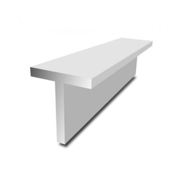 Quality 6063 Customized Extruded Aluminum Angle Aluminium T Section for sale