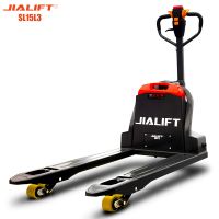 Quality 1 Ton 1500kg Electric Pallet Truck Pedestrian Rated Traction High Lift for sale