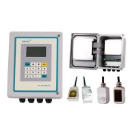 Quality ultrasonic flow meter with clamp on flow sensor for sale