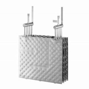 Quality Compact Layout Pillow Plate Heat Exchanger Three Dimensional Flow Channel for sale