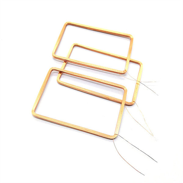 Quality 100KHZ Induction Copper Coil square , 235UH Air Core Coil For Consumer Products for sale