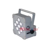 Quality RGB Three In One Battery Powered Stage Lights 9×6W Wireless Led Uplighting For Disco for sale
