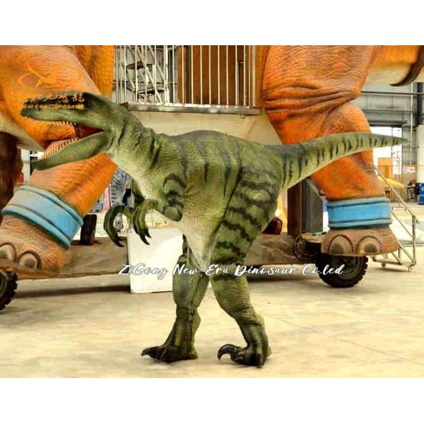 Quality Realistic Dino Suit 3-4m Human Control Steel Frame Silicone Rubber for sale