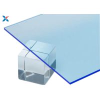 Quality Light Blue Translucent s Acrylic Sheet For Clear Greenhouse Panels for sale