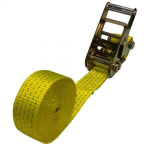 Quality 50mm Black 5 Ton 2 Inch Ratchet Tie Down Straps for sale