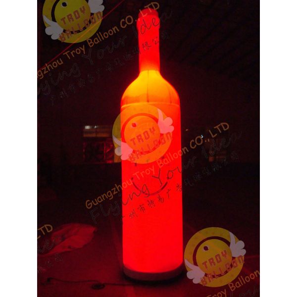 Quality Bottle Inflatable Lighting Balloon for sale