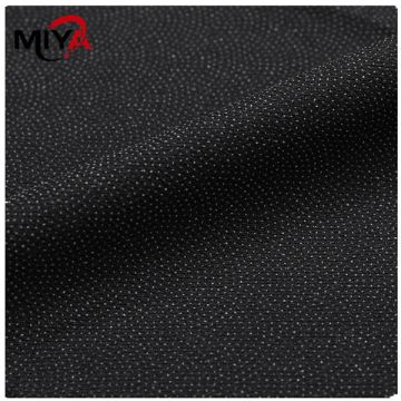Quality Woven Clothing Polyester Fusible Interlining Plain Weave for sale