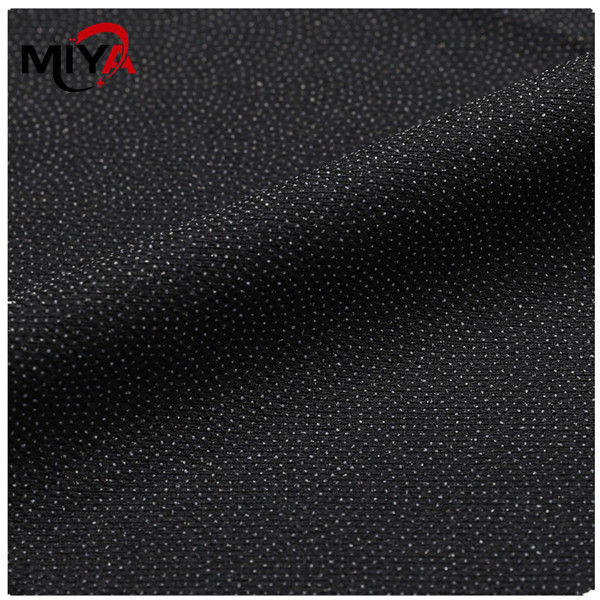 Quality Woven Clothing Polyester Fusible Interlining Plain Weave for sale