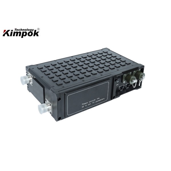 Quality Manpack COFDM Wireless IP Transmitter Military For Video Data RS232 RS485 for sale