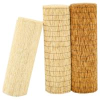 Quality Natural Wicker Fence Panels Roller Light Weight Willow Fence For Yards Privacy for sale