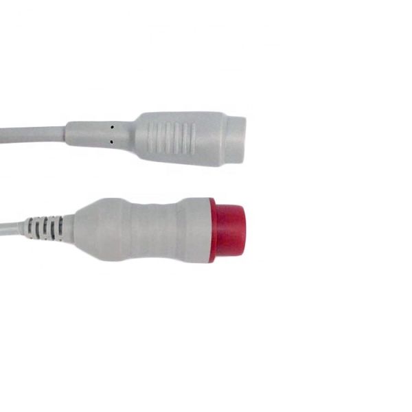 Quality TPU 3.2m IBP Adapter Cable compatible For Simens 10 Pin Monitor To Mindray Transducer for sale