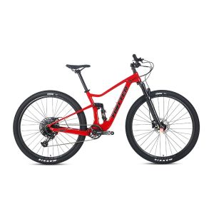 Quality Carbon Fiber 29er Full Suspension Mountain Bicycle DEORE M6100 12S for sale