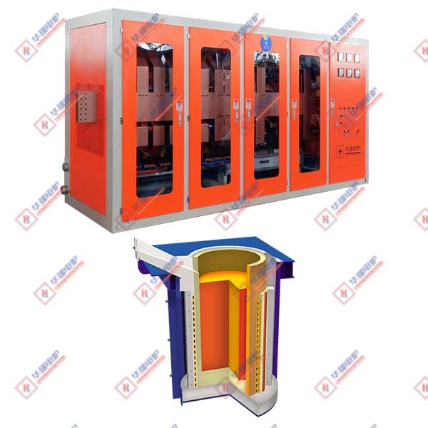 Quality First Class Medium Frequency Vacuum Melting Furnace Energy Saving for sale