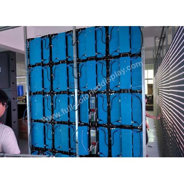 Quality P4 Wide Viewing Angle Indoor Rental led screen video wall With 256x256 Module for sale