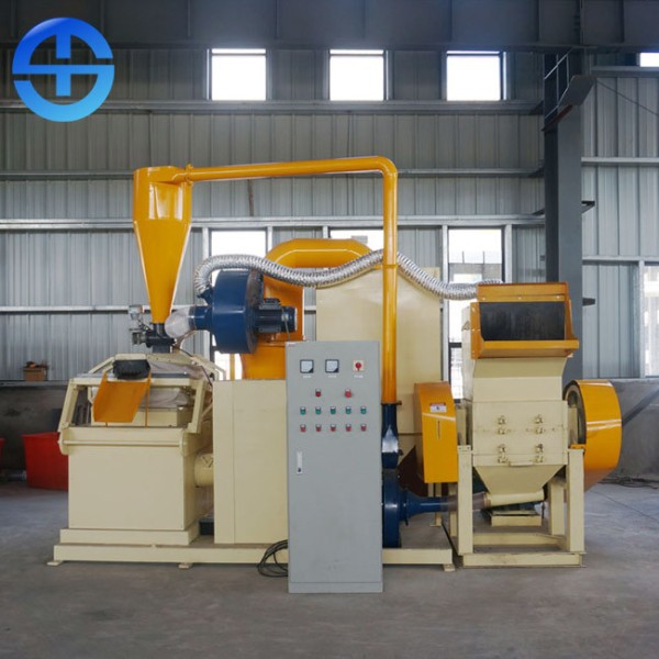 Quality 200 - 300 Kg/H Scrap Copper Wire Granulator / Copper Wire Recycling Machine for sale