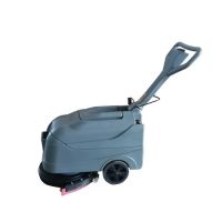 Quality 22L PE Walk Behind Floor Scrubber Compact Design Multifunction for sale