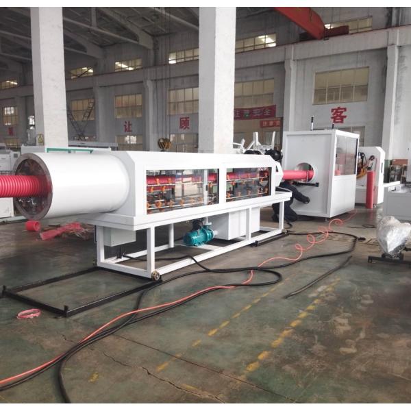 Quality Customizable Double Wall Corrugated Pipe Extrusion Line For Sewage 40cr Casting for sale