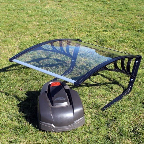 Quality Weatherproof 2.7mm Solid Board 75x60cm Robot Mower Garage for sale